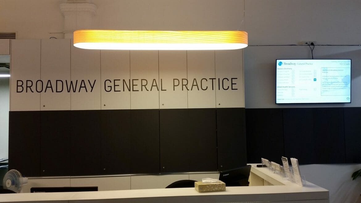 DIGITAL SIGNAGE FOR MEDICAL WAITING ROOMS