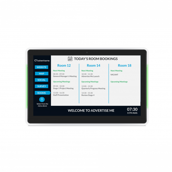 MEETING ROOM KIOSK DIGITAL SIGNAGE SCREEN - Digital Solutions Provider ...